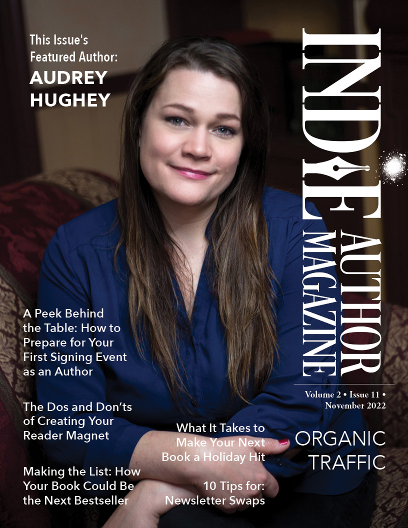 Indie Author Magazine Featuring Audrey Hughey - Indie Author Magazine